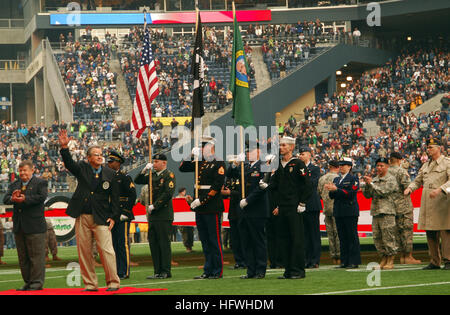 Medal of Honor veterans, Military Sea Hawker Color Guard, present ...