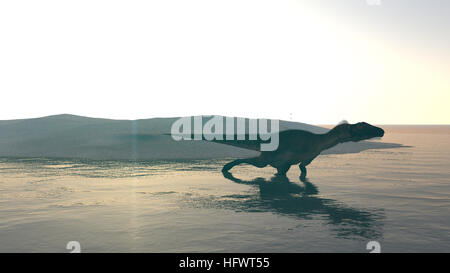 3d rendering of the running utahraptor Stock Photo - Alamy