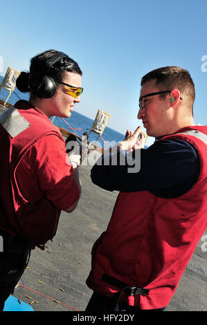small arms qualifications, USS Dwight D. Eisenhower Stock Photo - Alamy