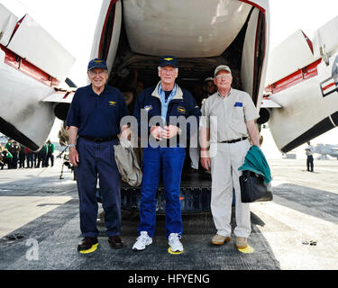 Retired U.S. Navy Capt. Jim Lyons speaks to the audience of the U.S ...