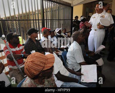 U.S. Navy Capt. Brian Nickerson, the mission commander for Amphibious ...