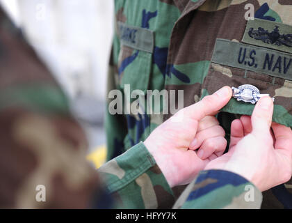 Navy Enlisted Expeditionary Warfare Specialist badge Stock Photo - Alamy