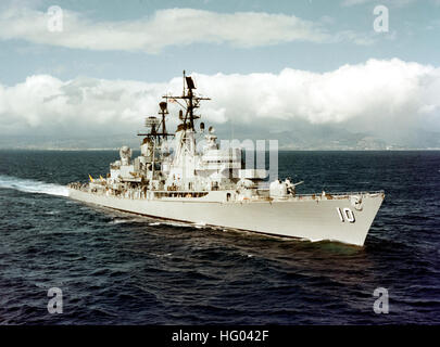 USS King (DLG-10) off Vietnam in 1969 Stock Photo - Alamy