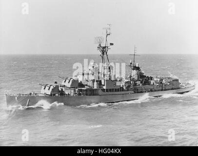 USS Gyatt (DDG-1) underway c1960 Stock Photo - Alamy