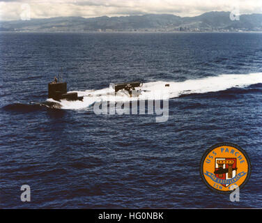 USS Parche (SSN-683) off Pearl Harbor Stock Photo - Alamy