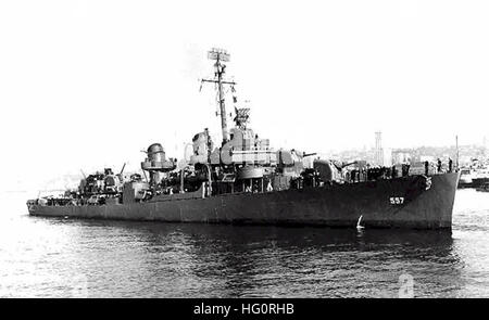 USS Johnston (DD-557), Fletcher-class destroyer in the service of the ...