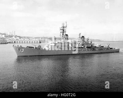 USS Hoel (DDG-13) at San Francisco in 1963 Stock Photo - Alamy