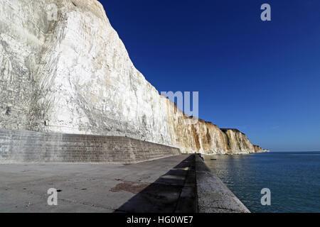Peacehaven, East Sussex, UK. 2nd January 2017. The under cliff walk at ...