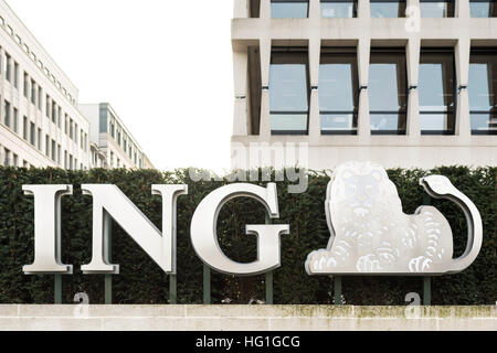 ING bank main office in Amsterdam Stock Photo - Alamy