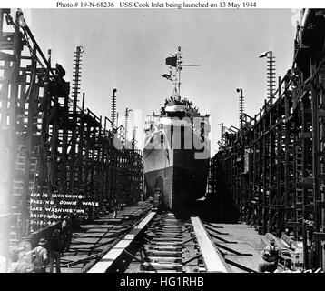 USS Cook Inlet (AVP-36 Stock Photo - Alamy
