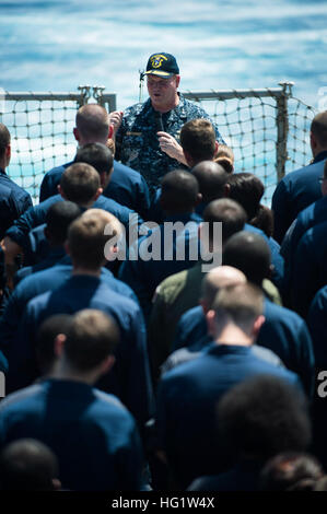 Rear Admiral Mark Montgomery, commander, Battle Force 7th Fleet ...