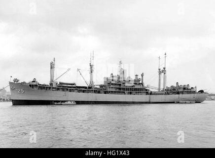 USS Frontier (AD-25) in 1952 Stock Photo - Alamy