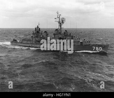 USS Stormes (DD-780) off Hampton Roads in 1968 Stock Photo - Alamy
