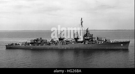 USS David W. Taylor (DD-551) in Mobile Bay in September 1943 Stock ...