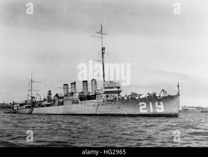 USS EDSALL (DD-219 Stock Photo - Alamy