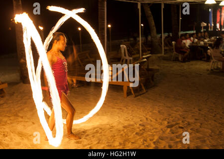 Fire Dancing, White Beach, Boracay, Philippines Stock Photo - Alamy