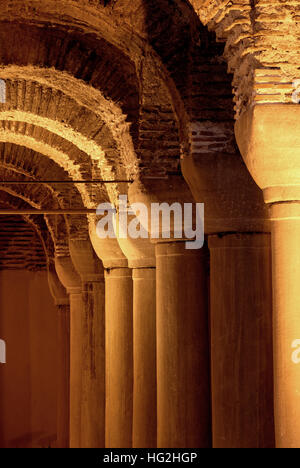 The Cistern of Philoxenos or Binbirdirek Cistern, a man-made ...
