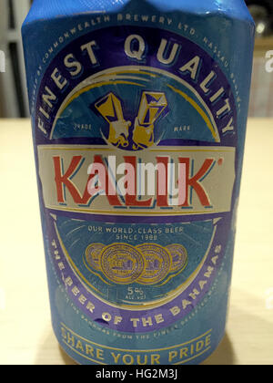 A bottle of Kalik Beer Stock Photo - Alamy