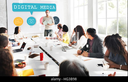 Digital Media Entertainment Multimedia Application Interface Concept ...