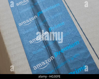 Amazon Prime - Parcel tape Stock Photo - Alamy
