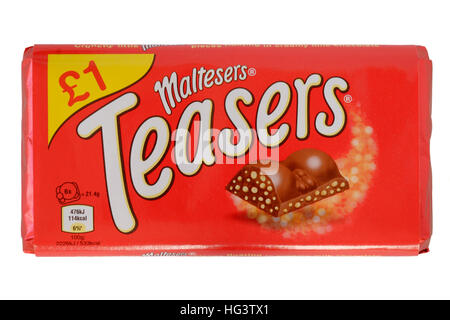 malteasers teasers milk chocolate bar Stock Photo - Alamy