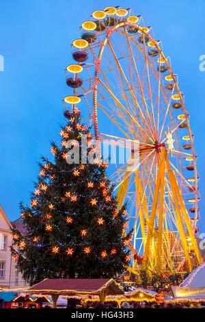 Cottbus christmas market, 08 Dec 2016 | usage worldwide Stock Photo - Alamy