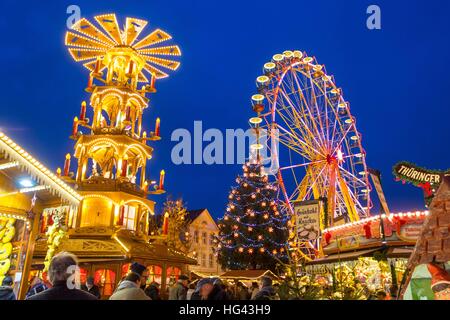 Cottbus christmas market, 08 Dec 2016 | usage worldwide Stock Photo - Alamy