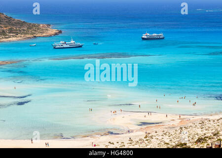 Crete, Greece - 24 May, 2016: Unidentified people sunbathing and ...
