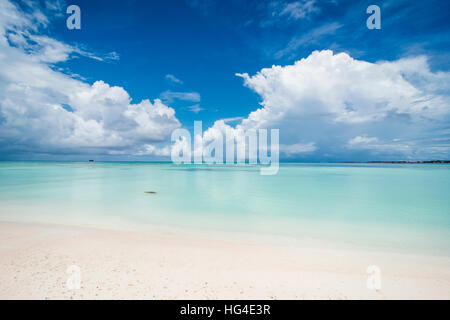 The beautiful lagoon of Funafuti, Tuvalu, South Pacific Stock Photo - Alamy