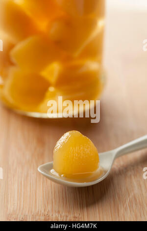 Stem ginger in syrup Stock Photo - Alamy