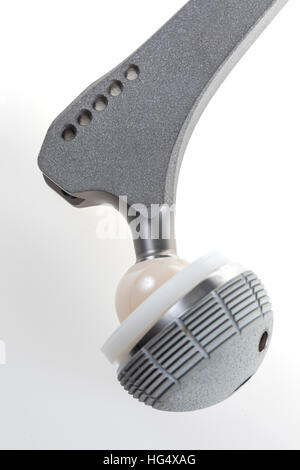 Endoprosthesis, artificial hip joint, consists of the hip stem, ball ...