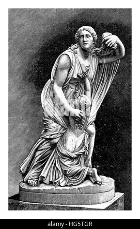 Statue of Niobe Stock Photo - Alamy