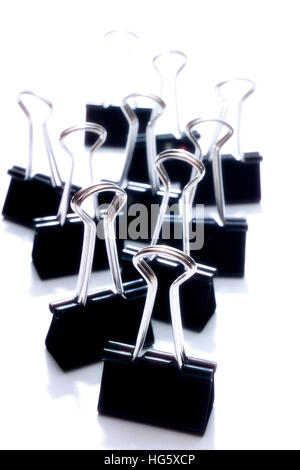 Fold Back Paper Clips Stock Photo - Alamy