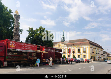 Stockerau: Town Hall, Donau, Niederösterreich, Lower Austria, Austria ...