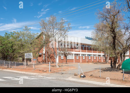 KOFFIEFONTEIN, SOUTH AFRICA - DECEMBER 24, 2016: An historic old steam ...