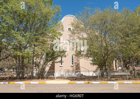 KOFFIEFONTEIN, SOUTH AFRICA - DECEMBER 24, 2016: The sport stadium in ...