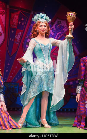 Bonnie Langford as "The Lady of the Lake. Monty Python's "Spamalot ...
