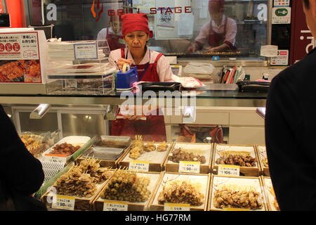 A yakitori counter at Shinjuku Station in Tokyo, Japan Stock Photo - Alamy