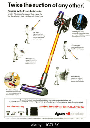 2010s UK Dyson Magazine Advert Stock Photo - Alamy