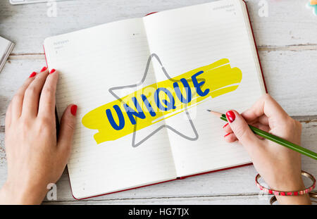 Special Unique Different Star Concept Stock Photo - Alamy