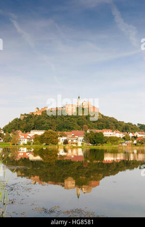 Güssing: Güssing Castle, fish ponds, , Burgenland, Austria Stock Photo ...