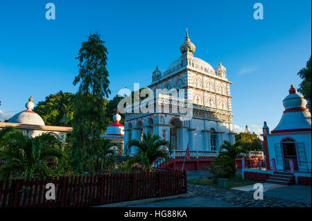 Maheswarnath Mandir, a Hindu temple located in the village of Triolet ...