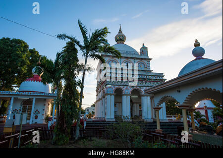 Maheswarnath Mandir, a Hindu temple located in the village of Triolet ...