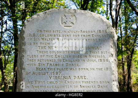 Fort Raleigh National Historic Site in in North Carolina Stock Photo ...