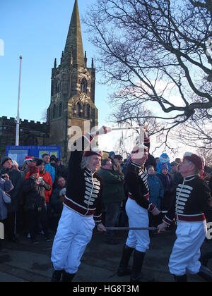 Handsworth Sword Dancers perform traditional sword dance at Sheffield ...