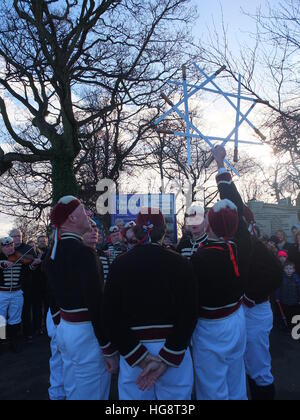 Handsworth Sword Dancers perform traditional sword dance at Sheffield ...