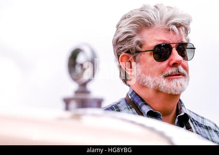 Filmmaker George Lucas, at the Goodwood Festival of Speed Stock Photo ...