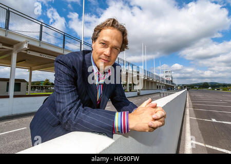 The Earl of March, Lord March, owner of the Goodwood estate at the ...