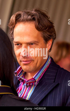 The Earl of March, Lord March, owner of the Goodwood estate at the ...