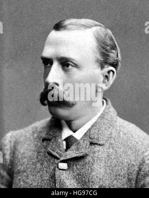 GEORGE KENNAN (1845-1924) American explorer in 1885 Stock Photo - Alamy